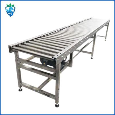 China Aluminum Roller Conveyor 76mm Diameter for Horizontal Material Transport for sale