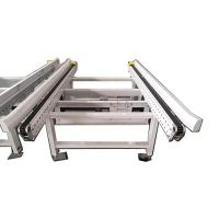China Aluminum Chain Conveyor Line Height 400 600 800mm Automatic Industrial Conveyor for sale