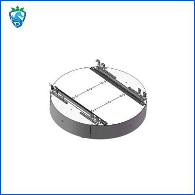 China Industrial Aluminum Profile Chain Pallet Rotating Table with Brake Motor Drive 6000 Series for sale
