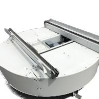 China Industrial Aluminum Profile Chain Pallet Rotating Table with Brake Motor Drive 6000 Series for sale