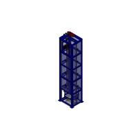China Pallet-Type Reciprocating Elevator Transports Materials Vertically Industrial Aluminum Profiles for sale