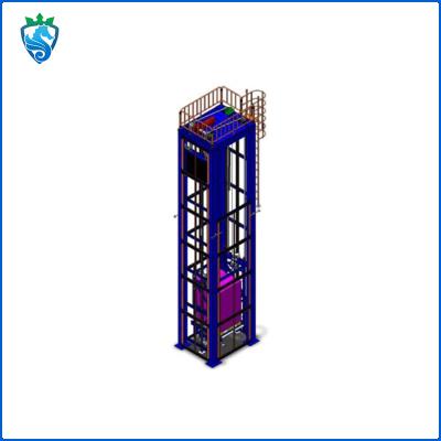 China Aluminum Intelligent Control System Pallet Reciprocating Elevator Is Used In Production Lines for sale
