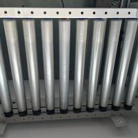China Aluminum Alloy Multi-Ribbed Belt Conveyor Roller Machine for Luggage Pallet Transport 25mm for sale