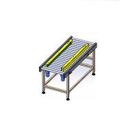 China Aluminum Poly-Ribbed Belt Roller Conveyor Line 6000 Series for Continuous Item Conveyance for sale