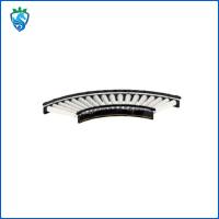 China 30° 45° 60° 90° Turning Roller Conveyor Aluminum Profile Customization for sale