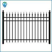 China Portable Aluminum Security Fence for Construction Sites Industrial 1.8m Height for sale