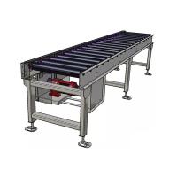 China Industrial Aluminum Profile Anodized Conveyor System 38mm Centered Conveyor Line for sale