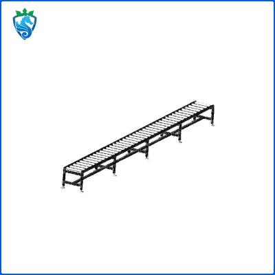 China Industrial Aluminum Profile Unpowered Roller Conveyor Material Transportation for sale