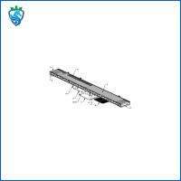 China Aluminum Conveyor Line Bottom Belt Friction Conveyor 43mm Profile T3-T8 Custom for sale