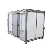 China 4040 Aluminum Profile Automation Equipment Dustproof Machine Cover Shield Frame Customization for sale
