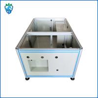 China Customized Industrial Aluminum Profile Protective Cover for Assembly Line Equipment T3-T8 for sale