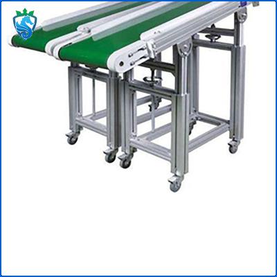 China Customized Aluminum Conveyor Line 48mm Anodized Industrial Profile for Automated Systems for sale