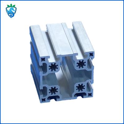 China Custom Length Extruded Aluminum Profile 6063 T5 Anodized for Industrial Workstations for sale