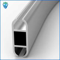 China Seamless Curved Aluminum Tracks Precision Profiles T3-T8 Alloy ISO9001 for sale