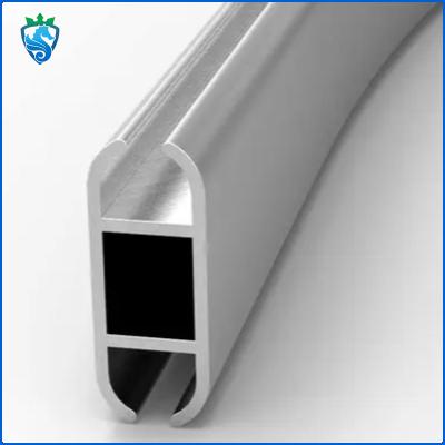 China Seamless Curved Aluminum Tracks Precision Profiles T3-T8 Alloy ISO9001 for sale