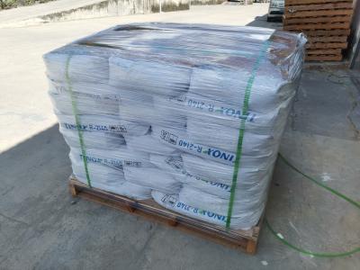 China TINOX R-2140 Titanium Dioxide Rutile Pigment 25kg Strong Hiding Power for Coatings for sale