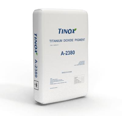 China TINOX A-2380 Anatase Titanium Dioxide High Whiteness Pigment 99% Purity for Paints Paper Ceramics for sale