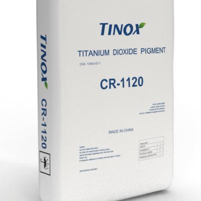 China CR-1120 Rutile Titanium Dioxide Pigment - Chloride Process, ≥93% TiO₂ Content, Weather Resistant for Coatings for sale