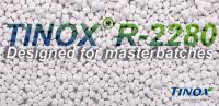 China TINOX R-2280 Titanium Dioxide Masterbatch 98.2% TiO2 Content for PVC PP ABS Plastics for sale