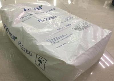 China Tinox R-2280 Titanium Dioxide Rutile Plastic Grade with 98.2% TiO2 Content and 807 kg/m³ Bulk Density for sale