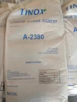 China Uncoated Titanium Dioxide Anatase Tinox A-2380 - 98% TiO2 Content, ≥98.2 Brightness for Filler Masterbatches for sale