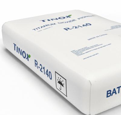 China TINOX R-2140 Titanium Dioxide Anatase White Pigment - 4.23 g/cm³ Density, 2-Year Shelf Life for Industrial Applications for sale
