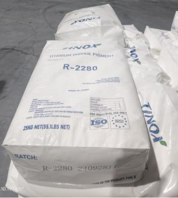 China TINOX R-2280 Titanium Dioxide Pigment For Plastics for sale