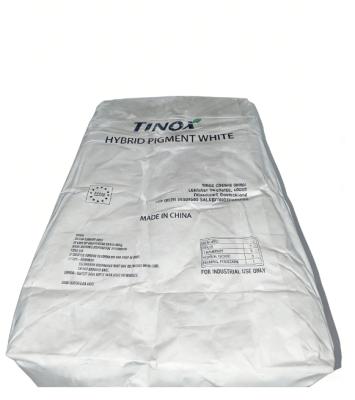 China TINOX TPW-714 Hybrid Titanium Dioxide Pigment White 74% TiO2 for High Brightness Gloss Paints for sale