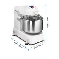 China Double Action Double Speed Dough Spiral Mixer  10L 80L 120L for sale