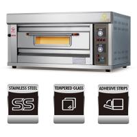 China Stainless Steel Deck Oven 0-400°C Electric Gas Commercial Baking Oven 380V 220V 110V for sale