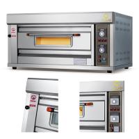 China Stainless Steel Deck Oven 0-400°C Electric Gas Commercial Baking Oven 380V 220V 110V for sale