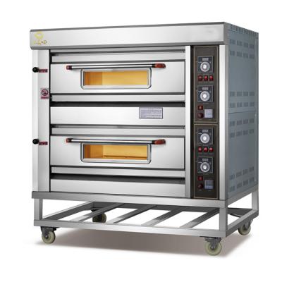 China Stainless Steel Deck Oven 380V 0-400C Electric Commercial Baking Equipment for sale