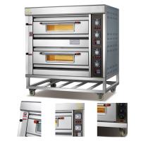 China Stainless Steel Deck Oven 380V 0-400C Electric Commercial Baking Equipment for sale