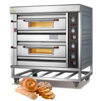 China Stainless Steel Deck Oven 380V 0-400C Electric Commercial Baking Equipment for sale