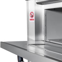 China Combination Gas Electric Turkey Cooker With Heating Baking Machine Bakery Bread Pizza Oven for sale