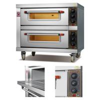 China 110V 3 Deck 6 Tray Commercial Deck Oven Electric Gas Baking 400°C Stainless Steel for sale