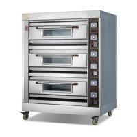 China Stainless Steel Deck Oven 380V 0-400C Electric Gas Baking Oven for Bread Pizza Pastry for sale