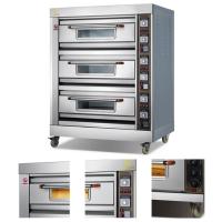 China Stainless Steel Deck Oven 380V 0-400C Electric Gas Baking Oven for Bread Pizza Pastry for sale