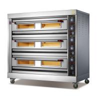 China Commercial Deck Oven Stainless Steel Electric Gas 380V 0-400°C Baking Equipment for sale