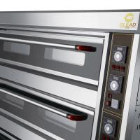 China Commercial Deck Oven Stainless Steel Electric Gas 380V 0-400°C Baking Equipment for sale