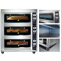 China Electric Deck Oven 19.8kW 1220x800x1640mm Commercial Baking Oven for Bread Pizza Pastry for sale