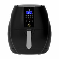 China Black 1200W Commercial Air Fryer High Performance Oil Free Cooking Kitchen Equipment for sale