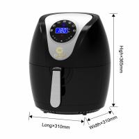 China 1000W 2.3L Commercial Air Fryer Stainless Steel Kitchen Cooking Equipment for sale