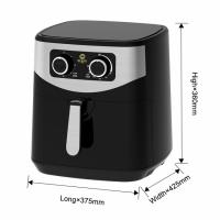 China Stainless Steel Air Fryer 1.8L Capacity Healthy Oil Free Cooking Kitchen Appliance for sale