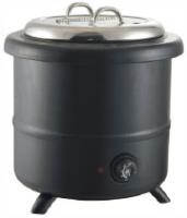 China 8L Electronic Soup Furnace SS201 Cover Induction Heating Silver 340x360mm for sale