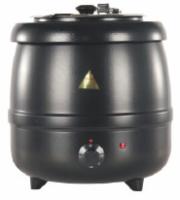 China 8L Electronic Soup Furnace SS201 Cover Induction Heating Silver 340x360mm for sale