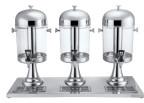China 8L 16L Stainless Steel Juice Dispenser Silver Color Durable Construction for Commercial Use for sale