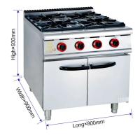 China Glead GL1200-GRL Commercial Gas Griddle with Oven 1100x610mm Low Pressure Valve for sale