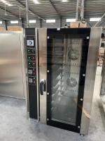 China Stainless Steel Commercial Baking Oven 10 Trays Electric Gas Convection Oven 380V 18KW for sale