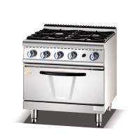 China Heavy Duty Stainless Steel Gas Restaurant Cooking Range 1200mm 4 Burner 178kg for sale